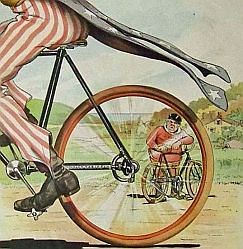Uncle Sam Wants YOU on a National Bicycle — 1896 | High Shrink